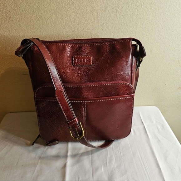 Relic | Bags | Relic Shoulder Bag Red Maroon Color | Poshmark